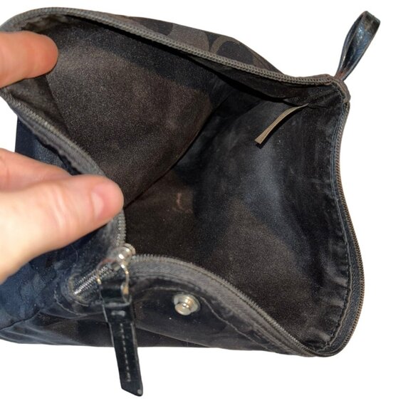 Coach | Bags | Coach C Logo Snap In Zip Pouch Pocket Extra Bag Piece 8x ...